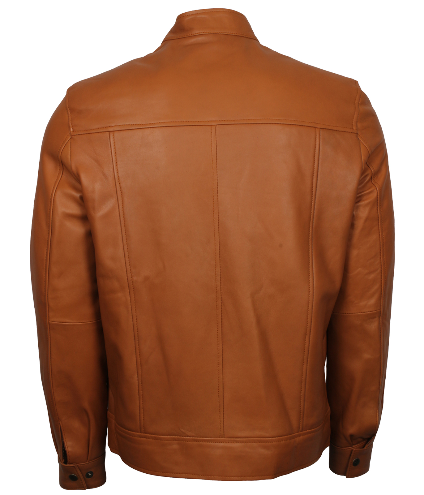 Light Brown Biker Jacket For Men. - US BIKER JACKETS