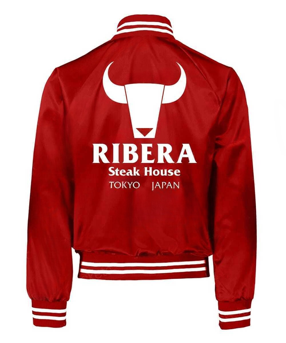 Steak House Ribera Varsity Jacket Tokyo Japan Mens Outerwear - US BIKER ...