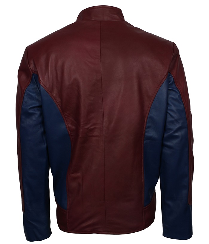 Spiderman Cosplay Costume Leather Jacket - US BIKER JACKETS