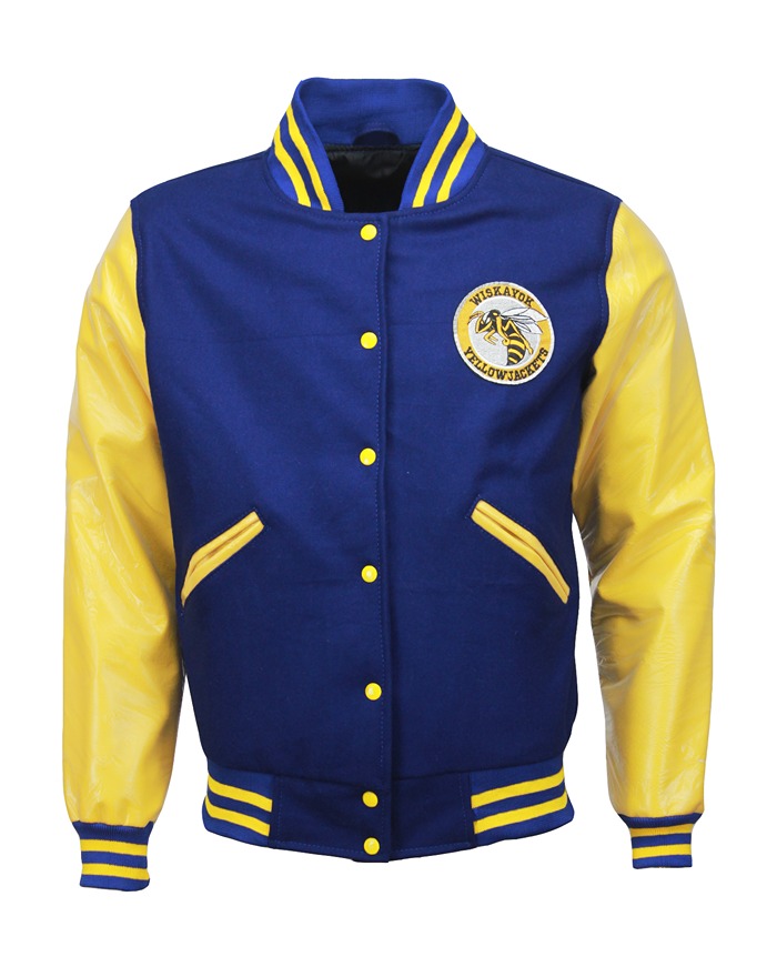 Yellowjackets Costume Jackie Unisex Varsity Jacket With Leather Sleeves ...